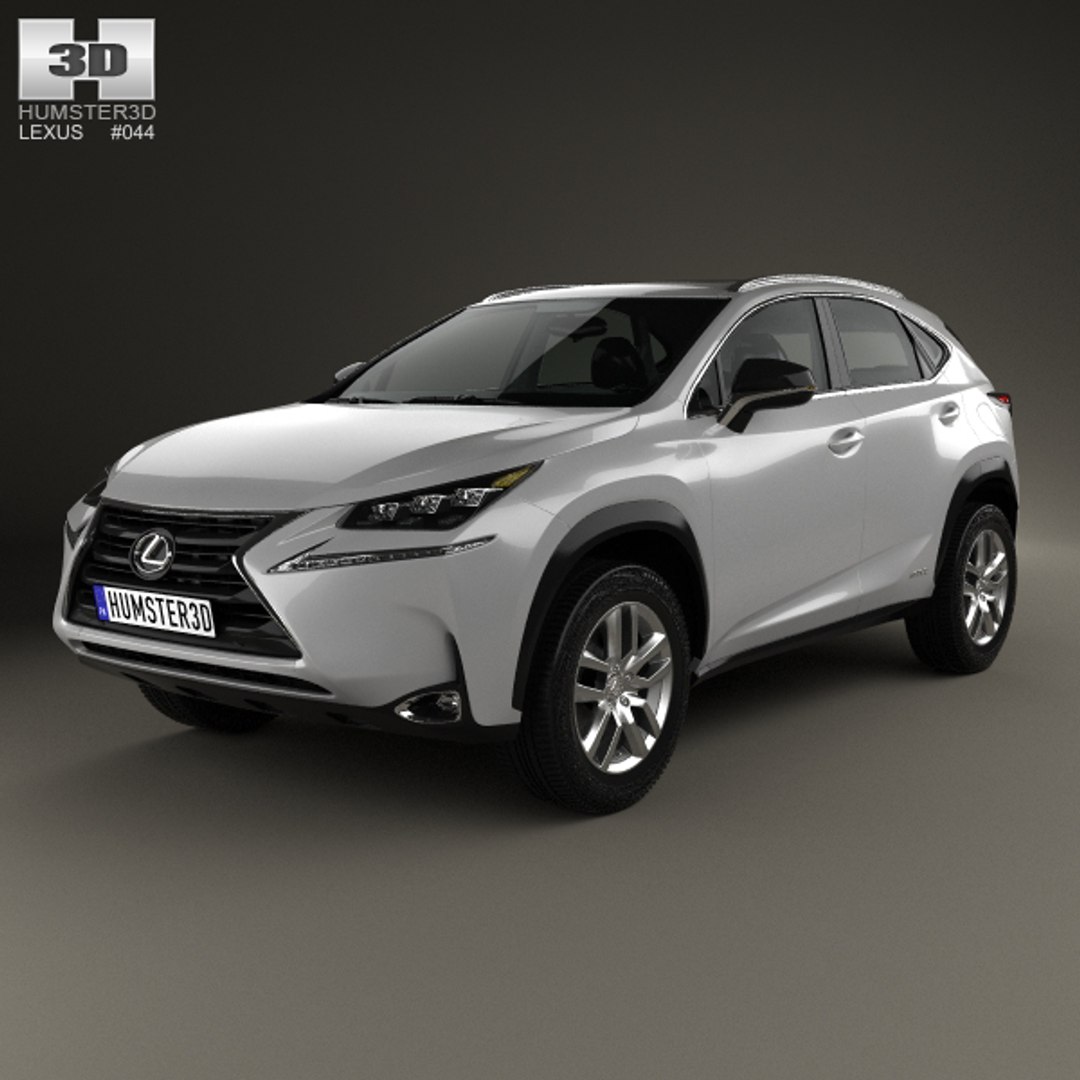 3d Model Lexus Nx Hybrid
