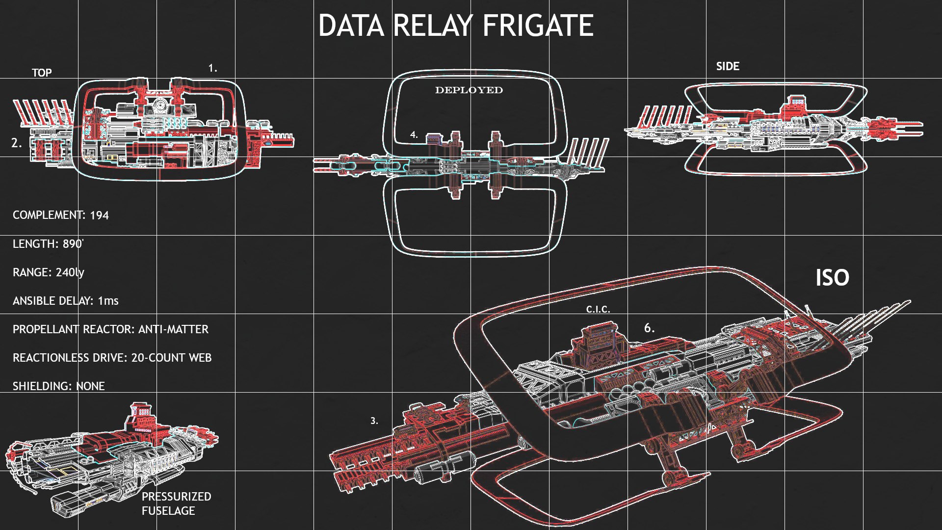 Spaceship Space Relay Model - TurboSquid 1655800