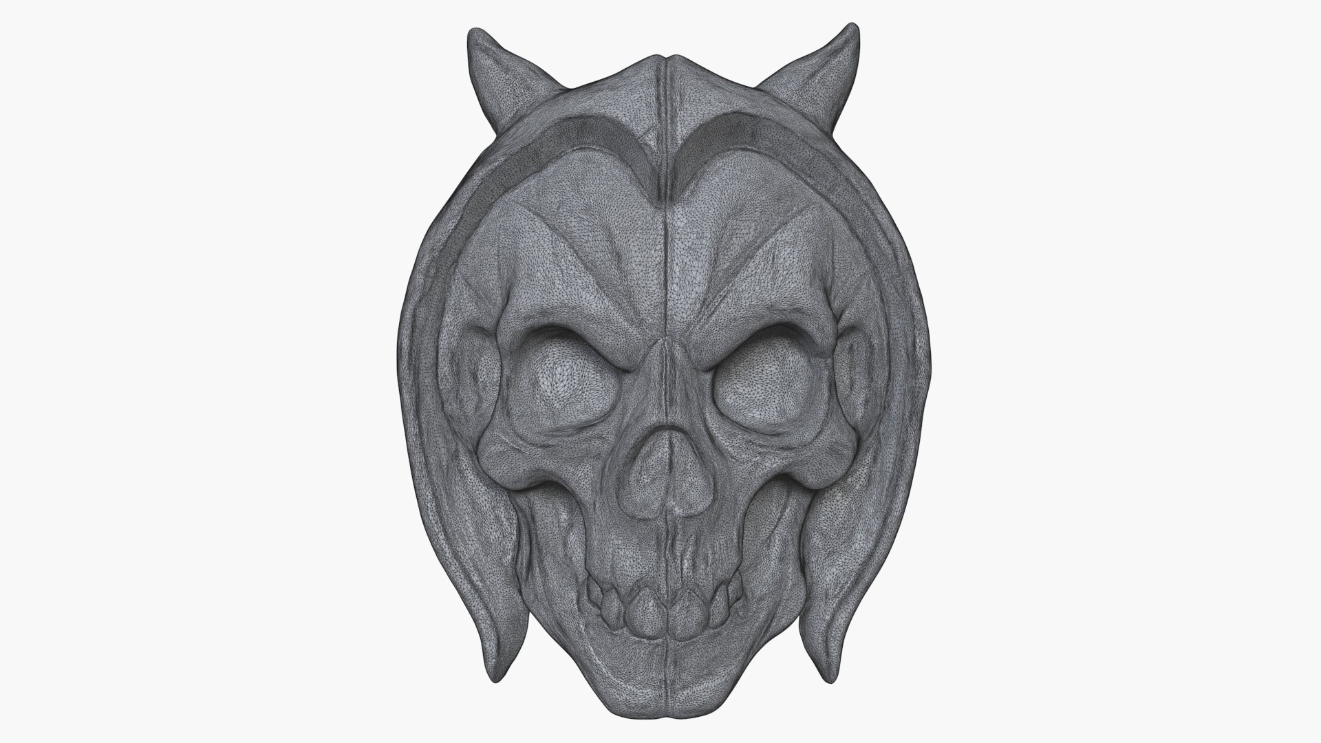 3D Model 4 Monster Skull Reliefs Collection 4 - TurboSquid 2287129