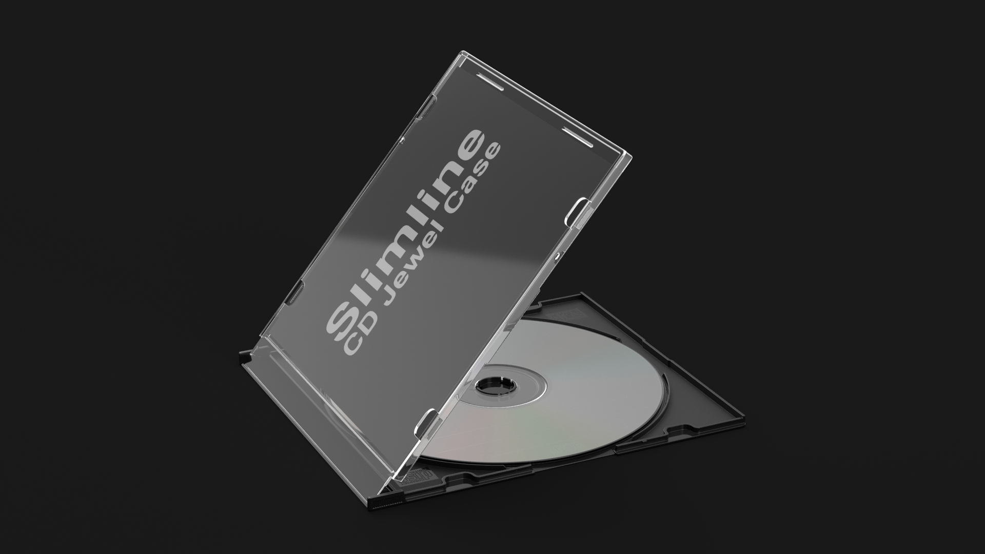 3D Slimline CD Jewel Case B Model - TurboSquid 2239734