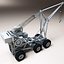 Flight Deck Crane Tilly 3d Model