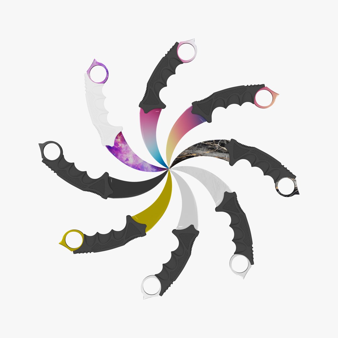 Karambit Clean Collection 3D - TurboSquid 1947821