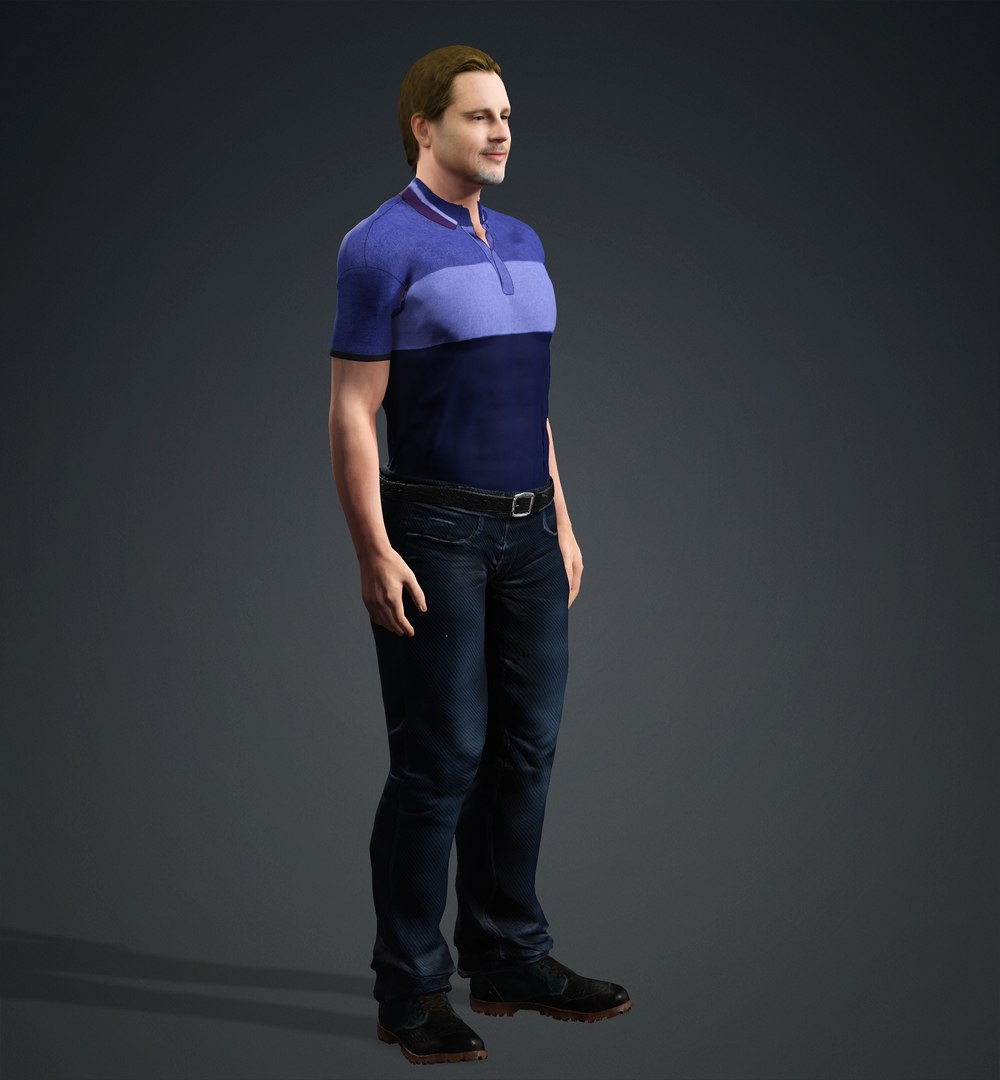 Free Brad Pitt 3D Model - TurboSquid 2286803