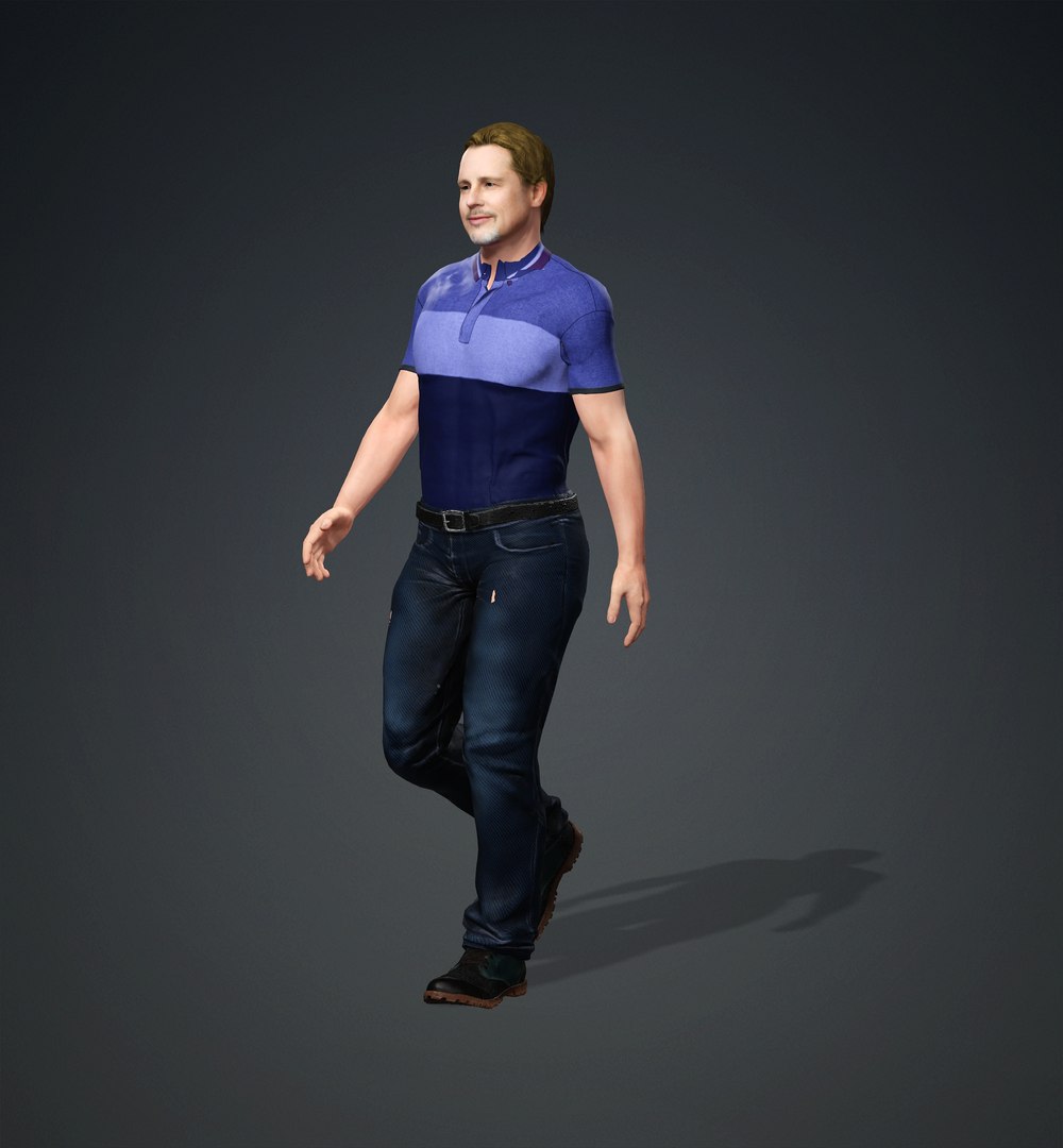 Free Brad Pitt 3D Model - TurboSquid 2286803