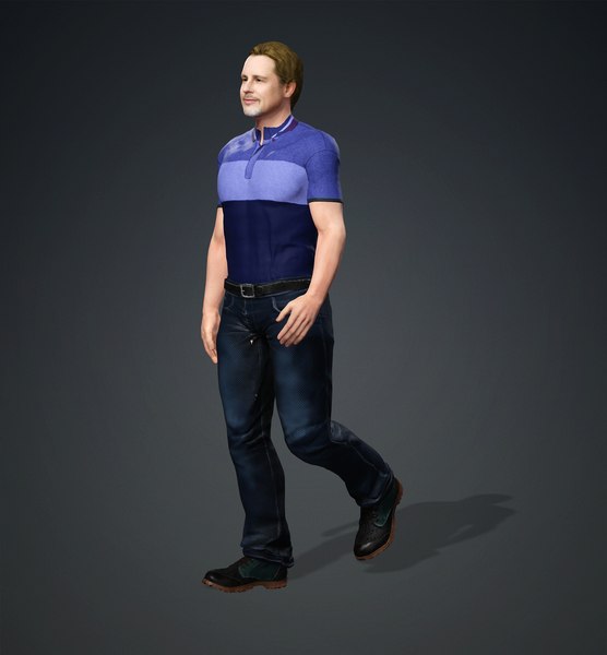 modelo 3d Brad Pitt gratis - TurboSquid 2286803