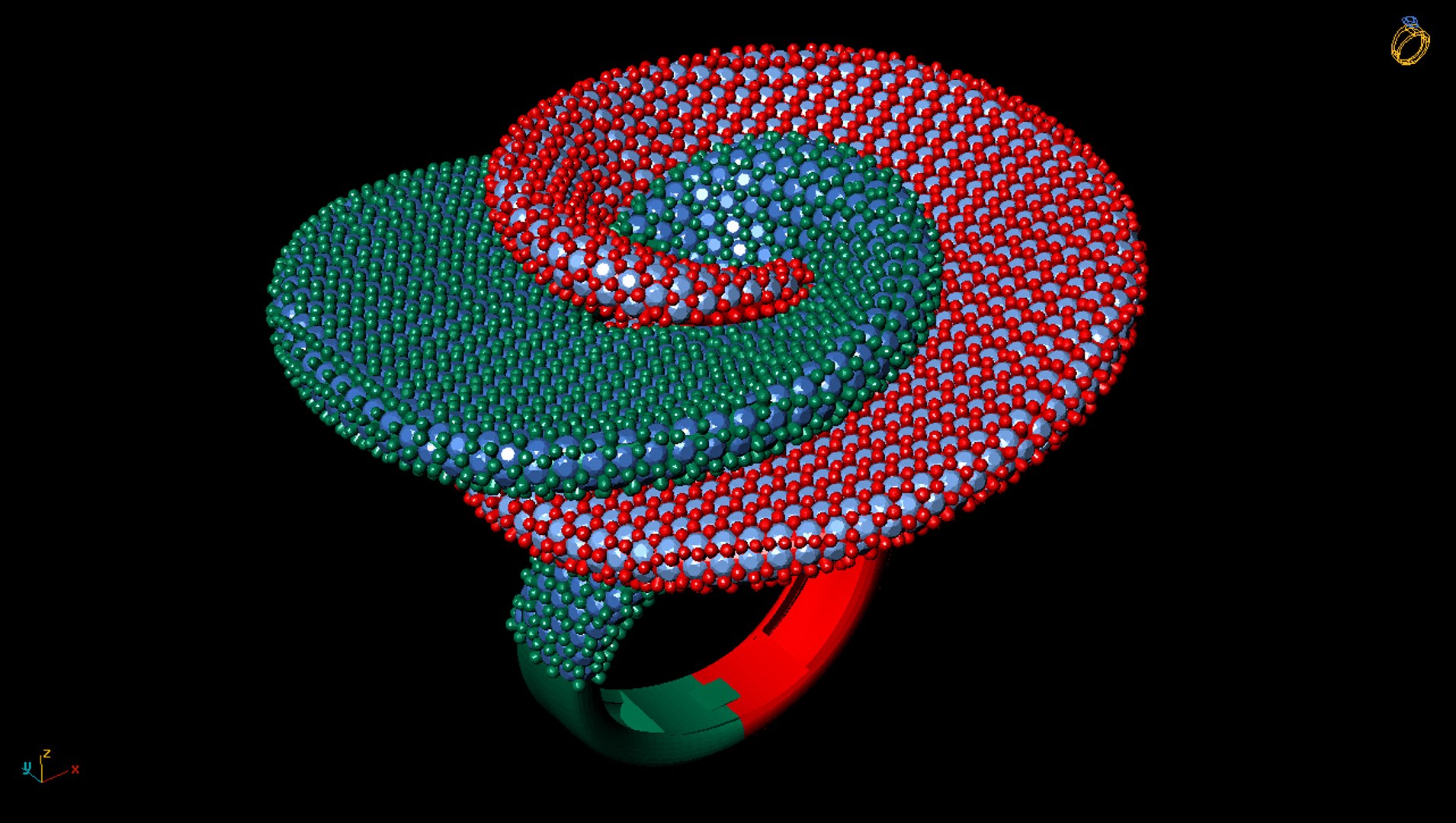 Women Fashion Ring Model - TurboSquid 1990029