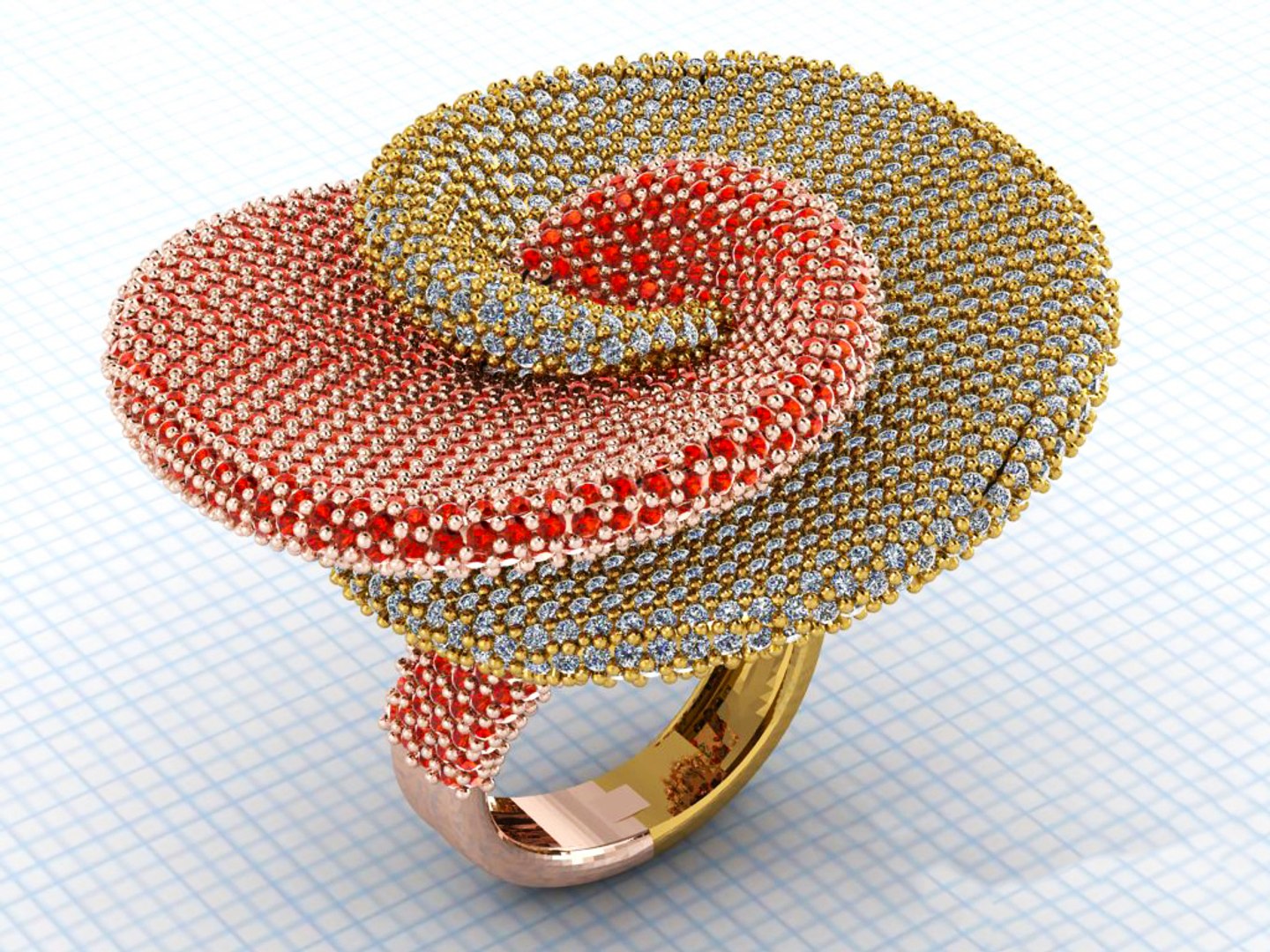 Women Fashion Ring Model - TurboSquid 1990029