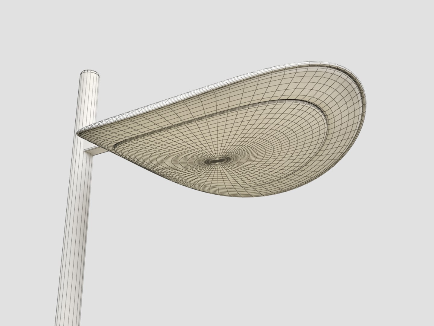 3d Model Of Modern Street Light
