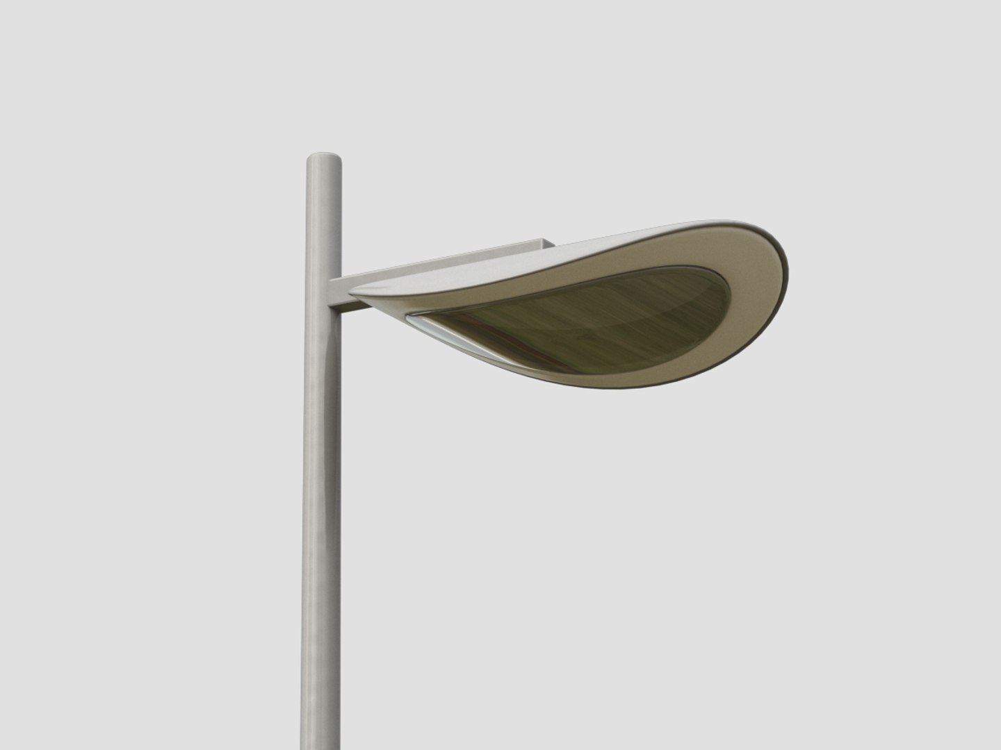 3d Model Of Modern Street Light