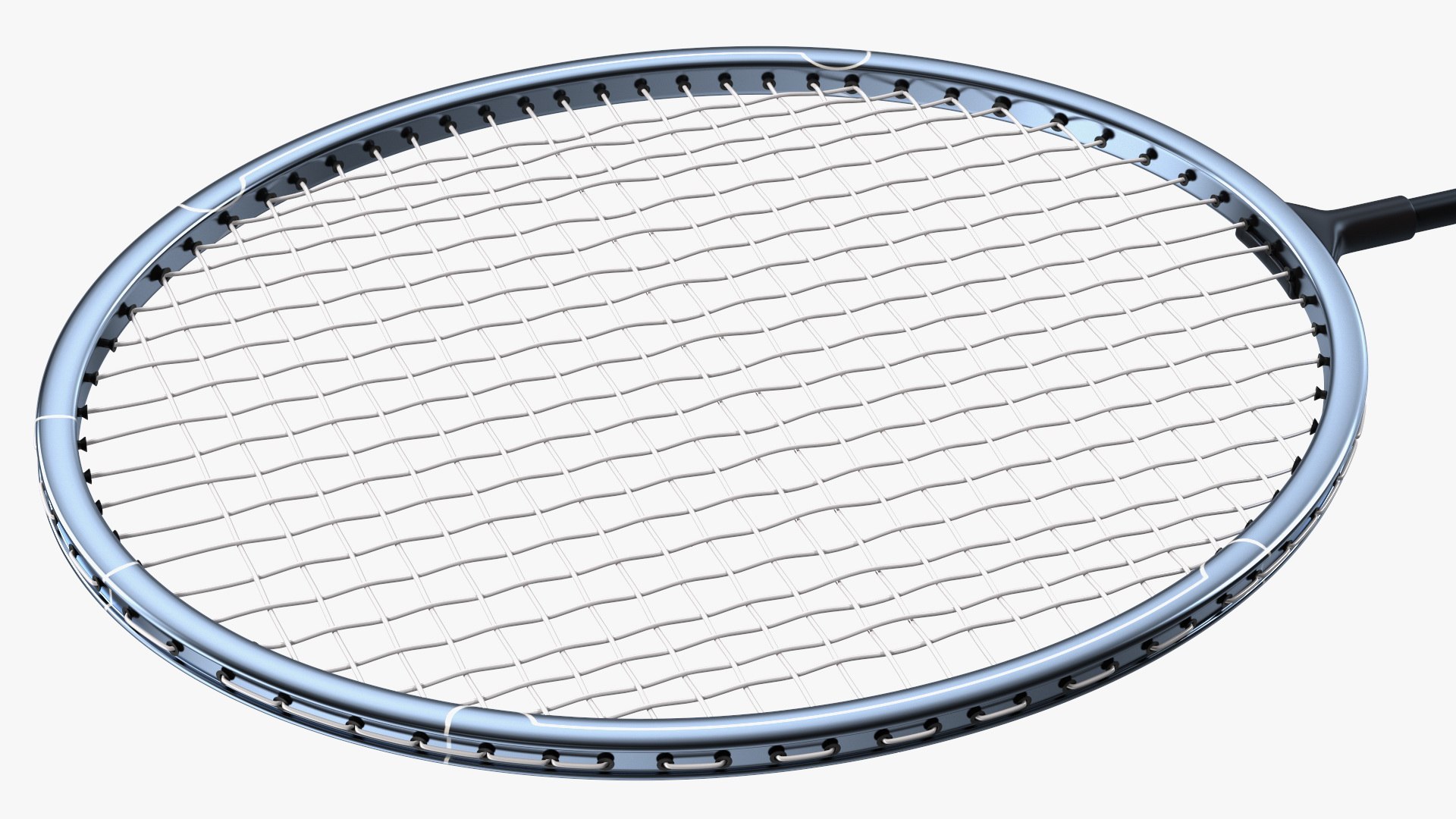 Professional Carbon Fiber Badminton Racket 3D - TurboSquid 2145489