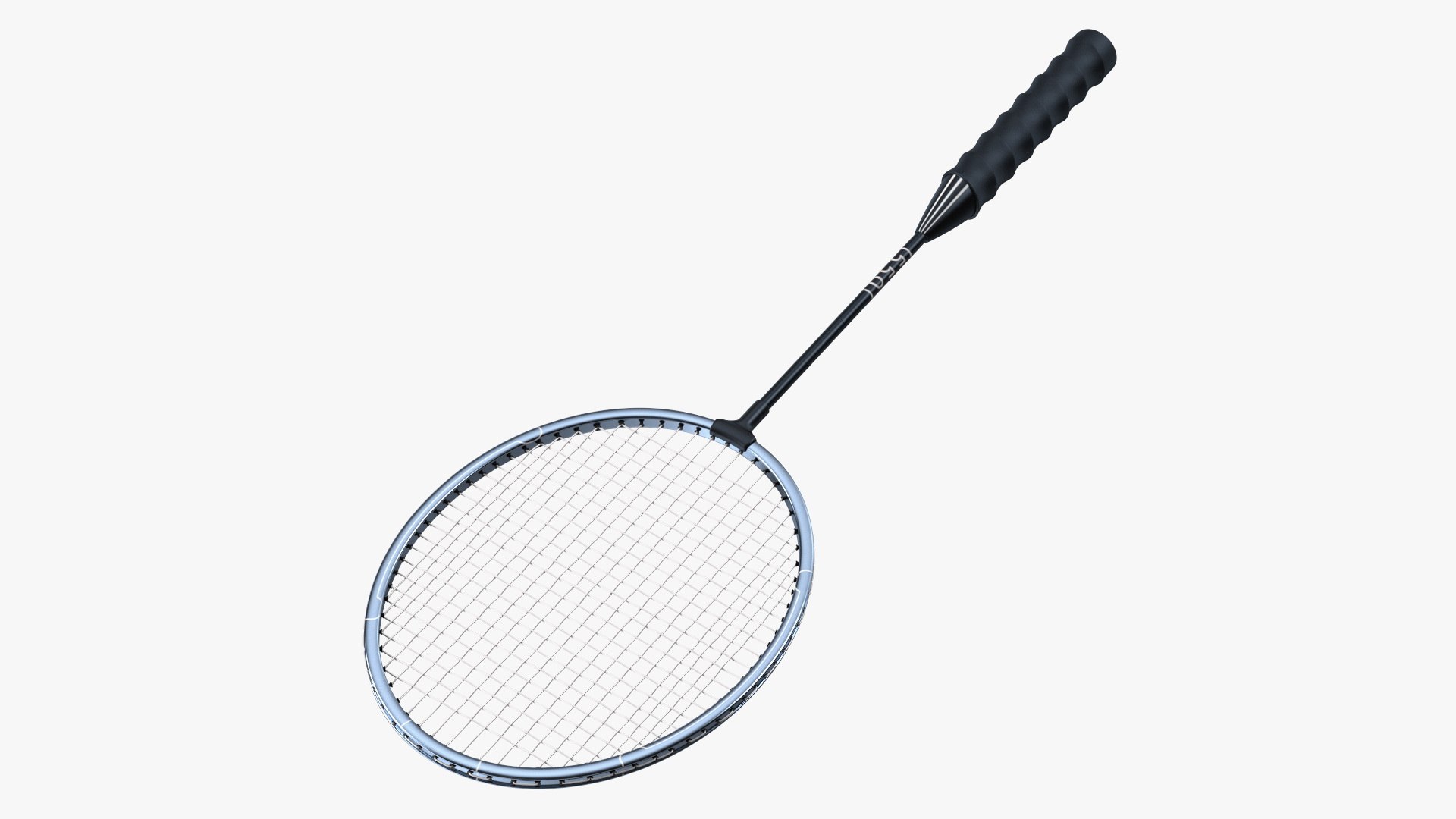 Professional Carbon Fiber Badminton Racket 3D - TurboSquid 2145489