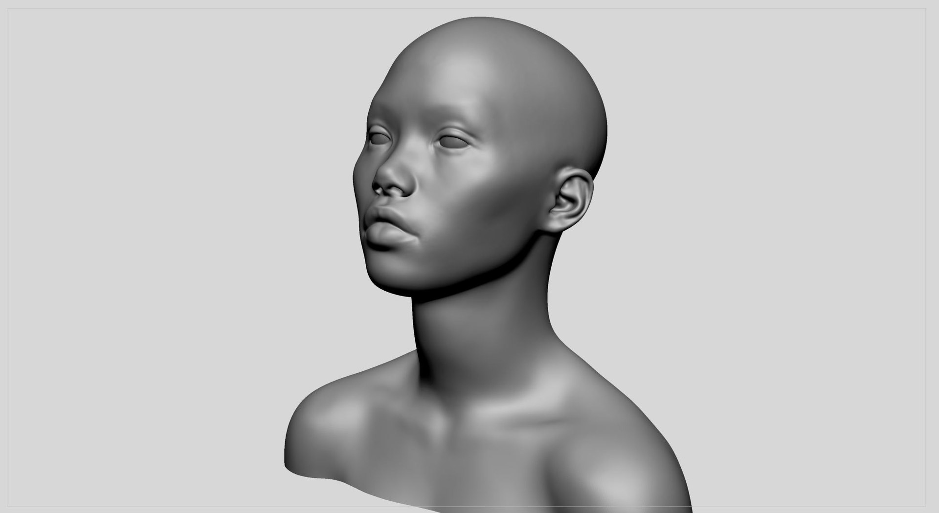 Head Asian 3D Model - TurboSquid 1688804