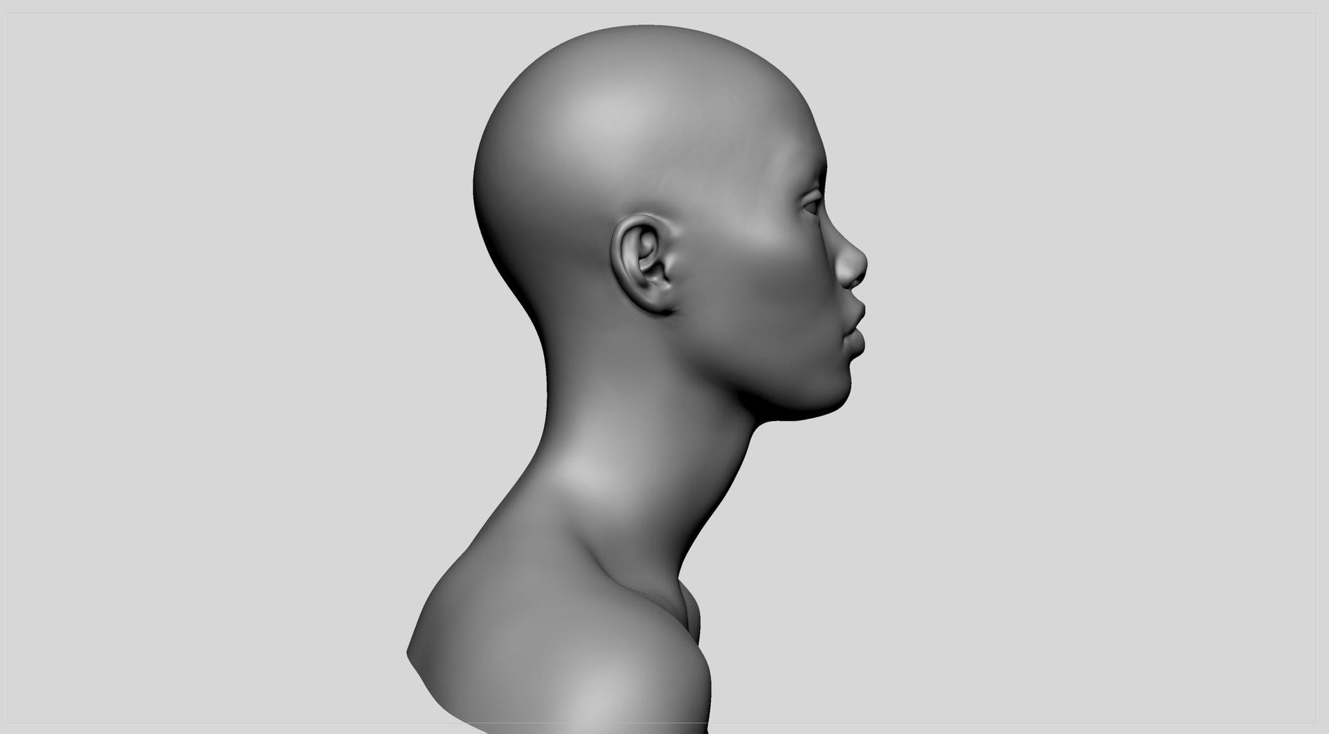 Head Asian 3D Model - TurboSquid 1688804