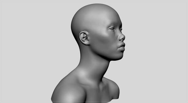 Head asian 3D model - TurboSquid 1688804