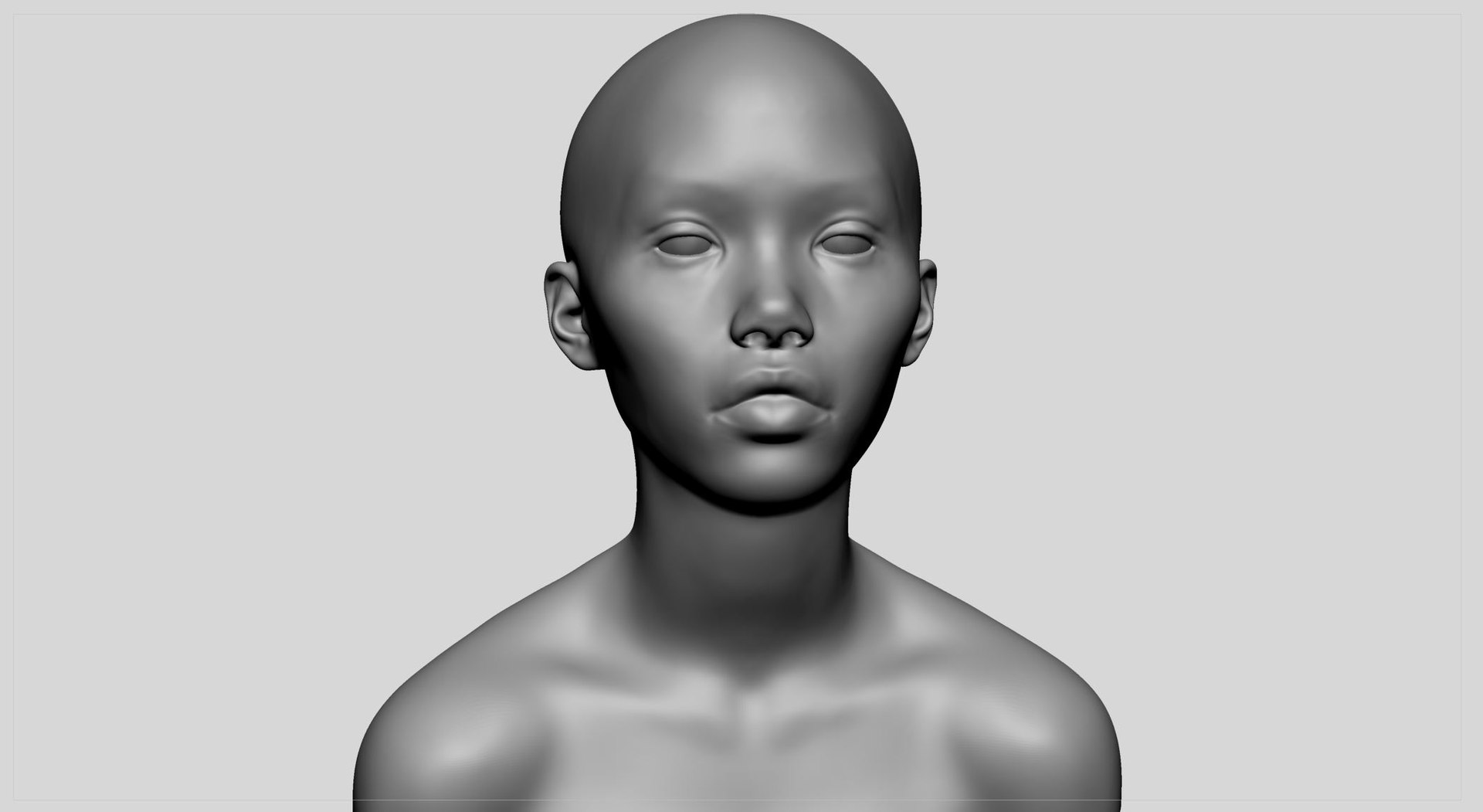 Head Asian 3D Model - TurboSquid 1688804