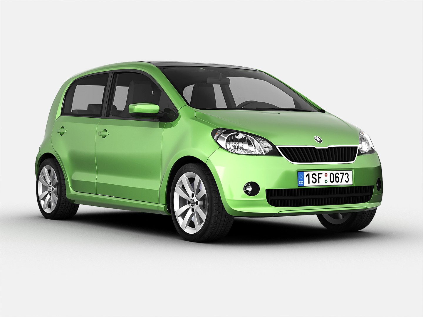 3d Model Of Skoda Car