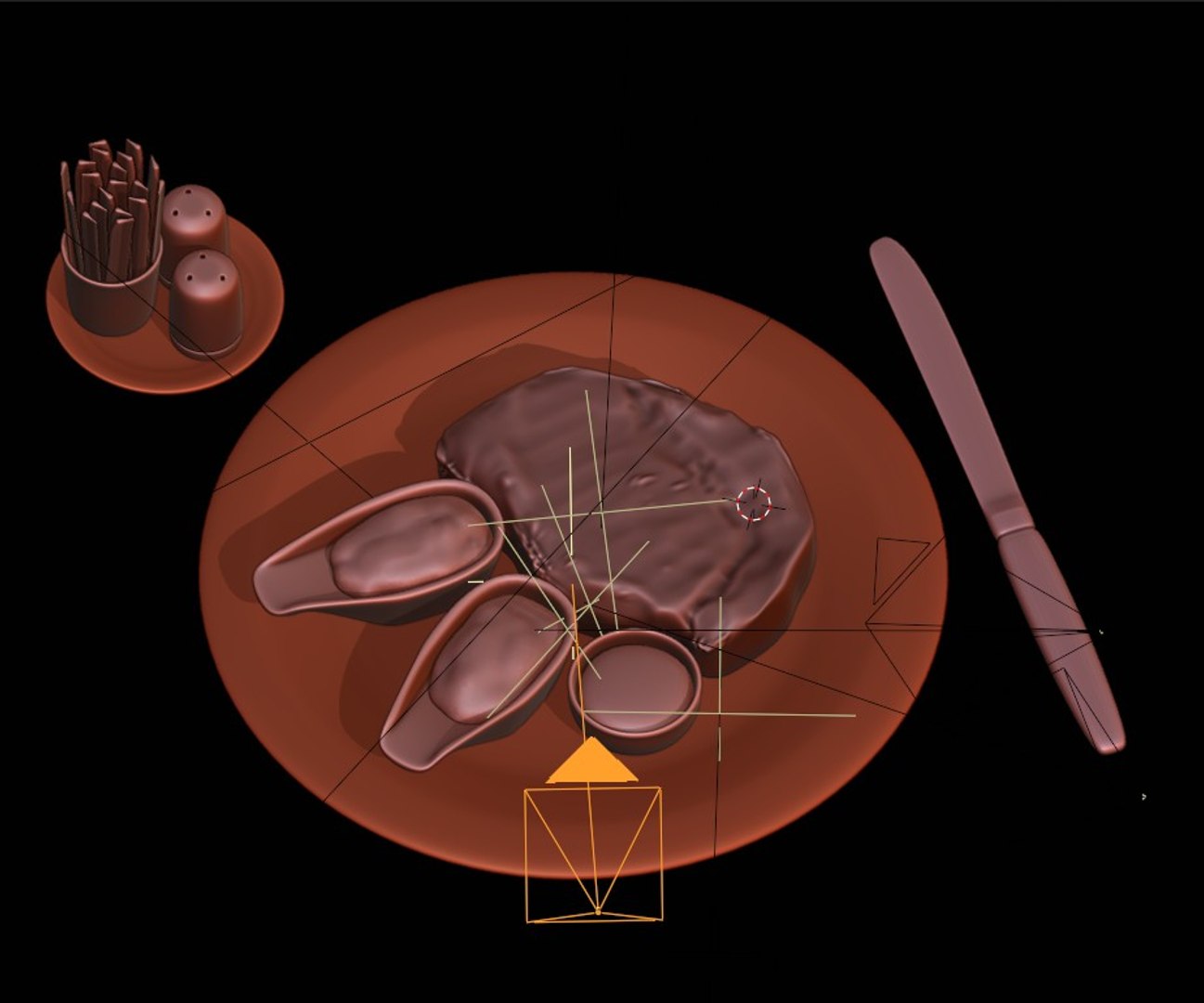 Meat Steak Model - TurboSquid 2098637