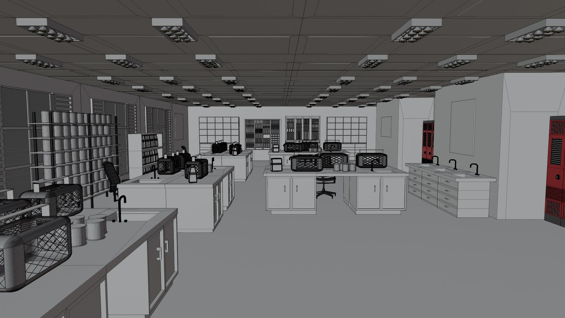 3D Veterinary Clinic Model - TurboSquid 2179960