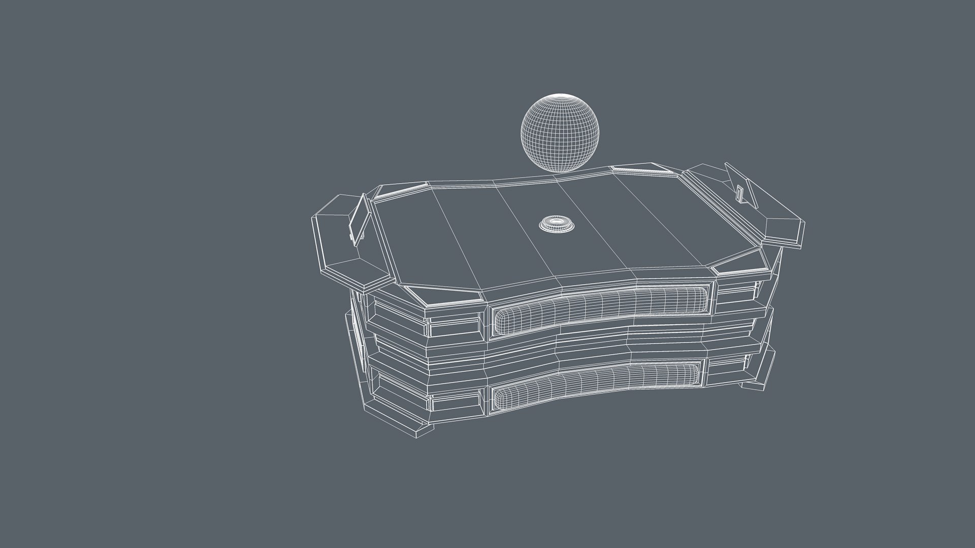 3D Sci Fi Table - TurboSquid 2394696
