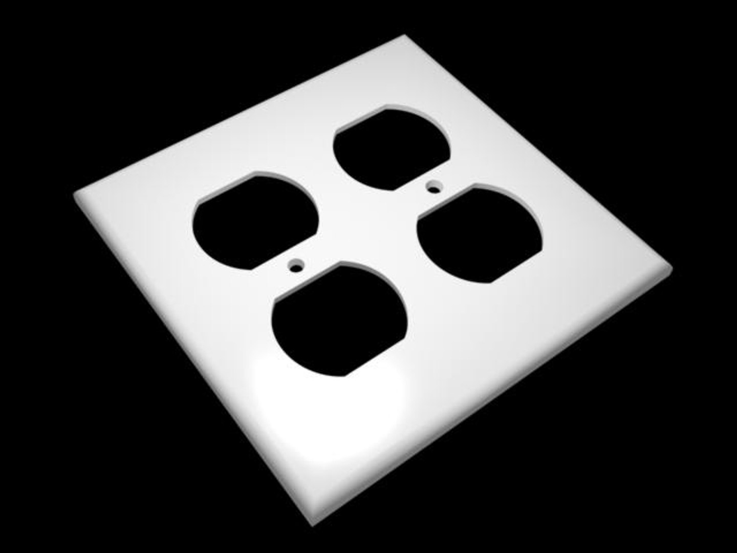 Electrical Receptacles Wallplates 3ds