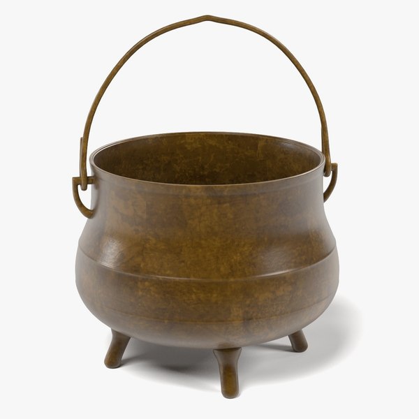 3d model alchemy pot