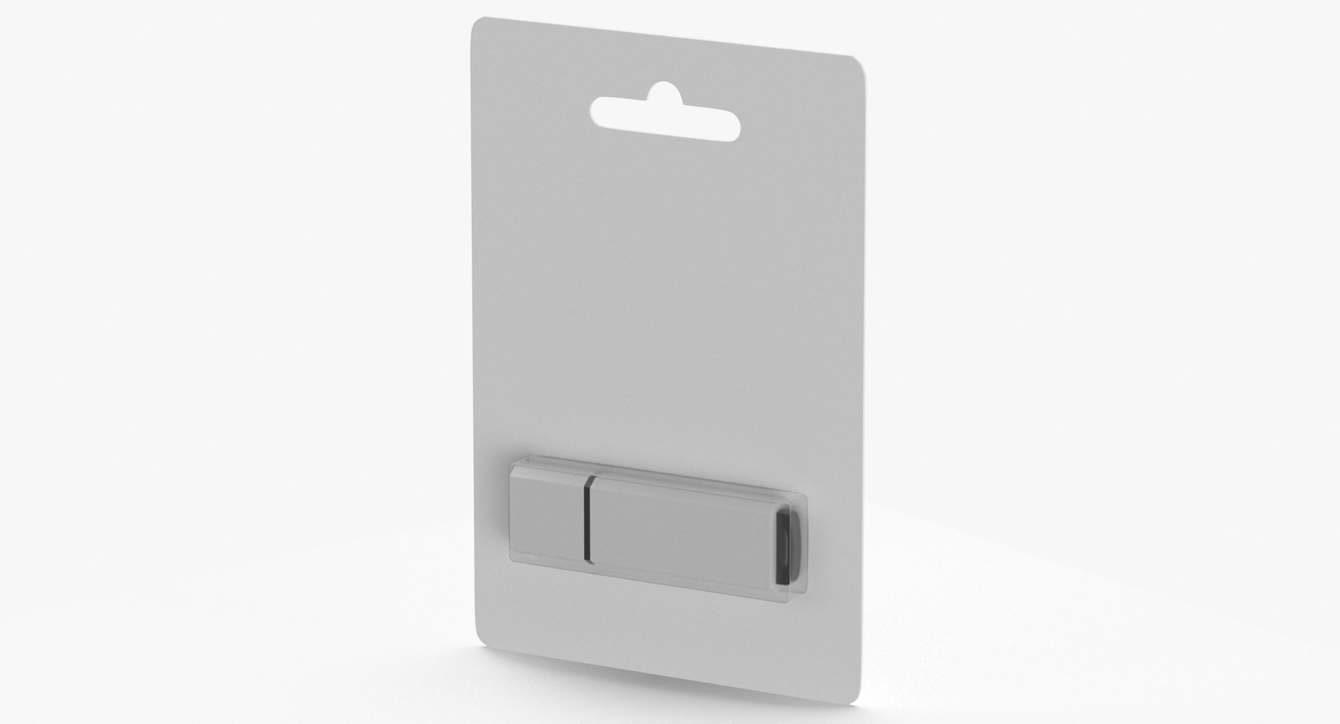 3D USB Stick Package Type 02 Box Blank and Generic Lebel - TurboSquid ...