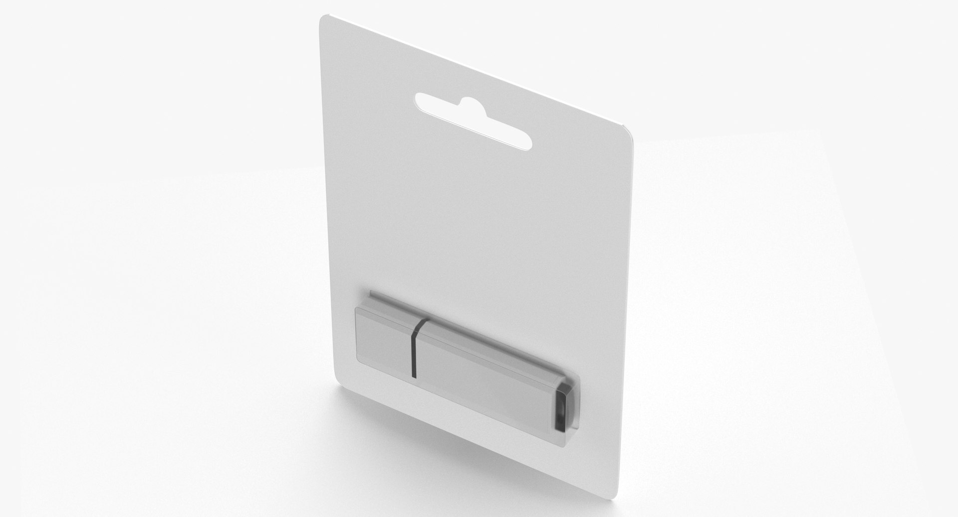 3D USB Stick Package Type 02 Box Blank and Generic Lebel - TurboSquid ...