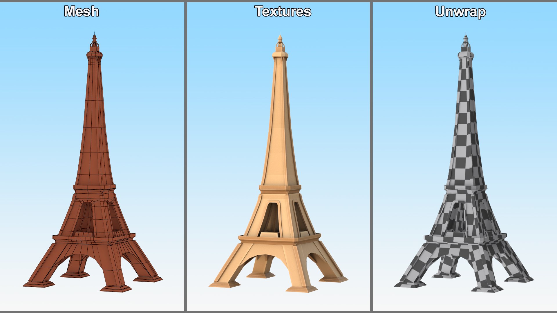 Low Poly Cartoon Towers Collection 3D Model - TurboSquid 2388880