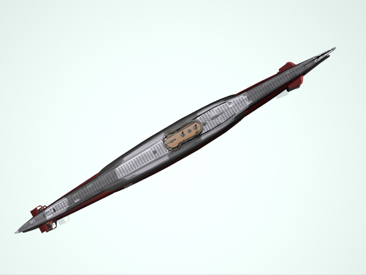 Nazi Type Vii U-boat 3d Lwo