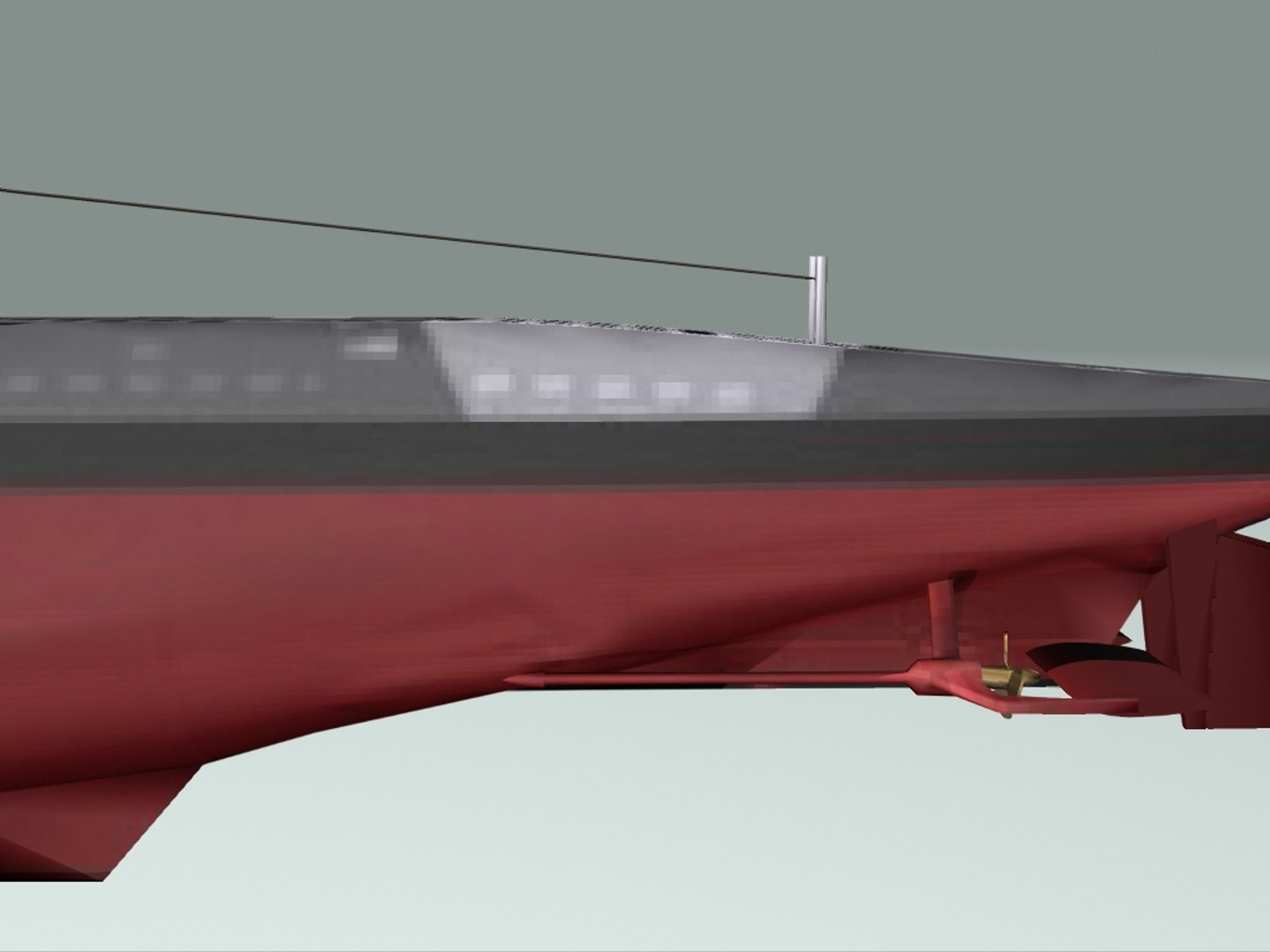 Nazi Type Vii U-boat 3d Lwo