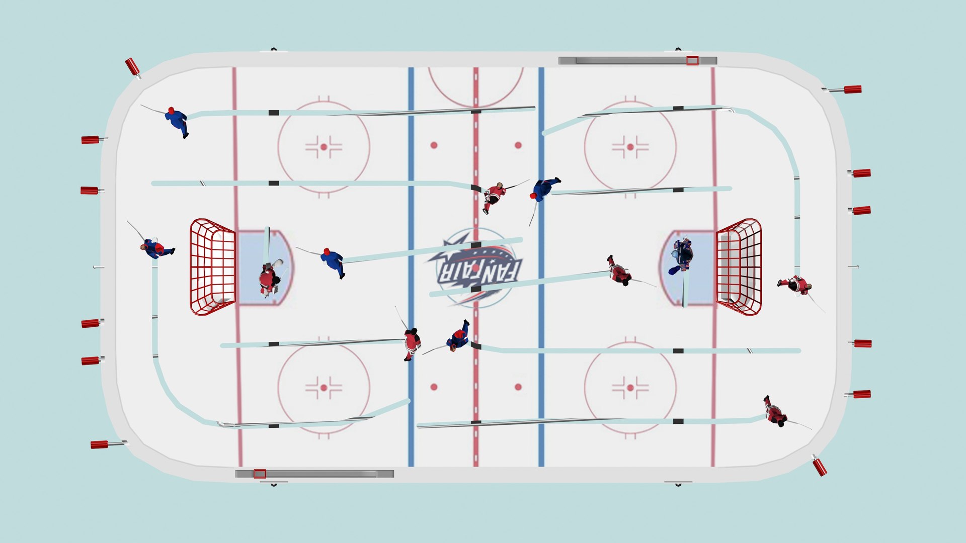 3D Model Table Hockey - TurboSquid 1568272