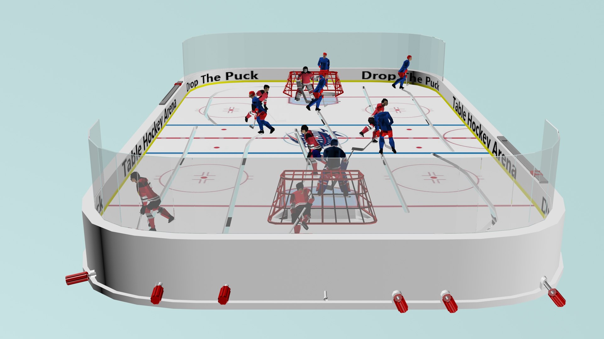 3D Model Table Hockey - TurboSquid 1568272