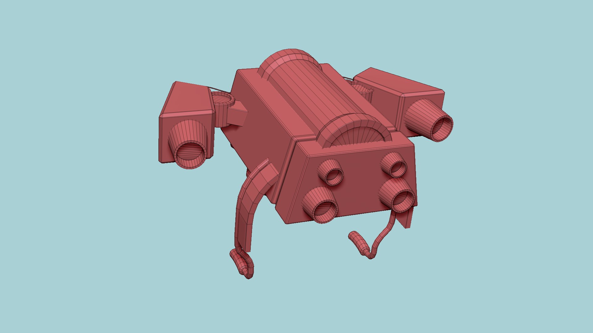 Jetpack G03 Yellow Black - SciFi Character Design 3D Model - TurboSquid ...