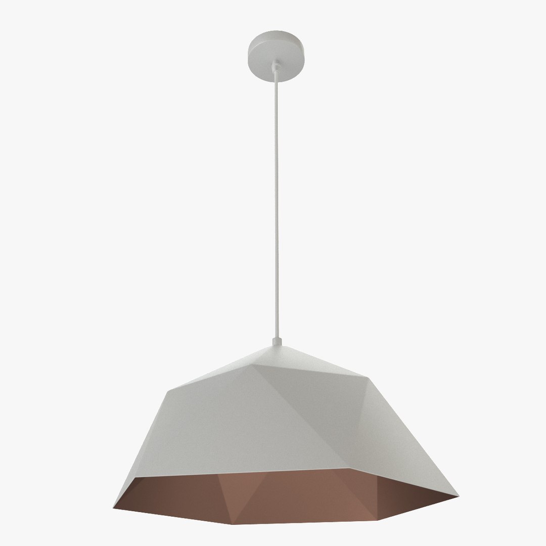 Modern Low-poly Style Lamp 3D - TurboSquid 1159281