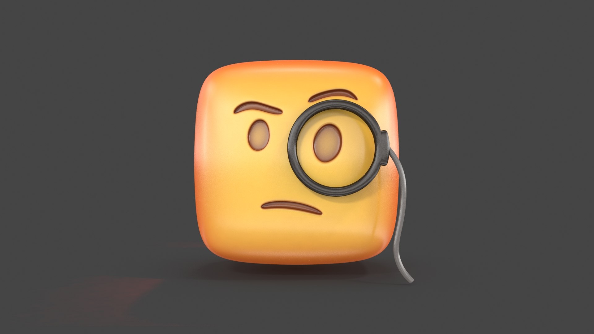 3D Smiley Face Emoji 50 - TurboSquid 2088128