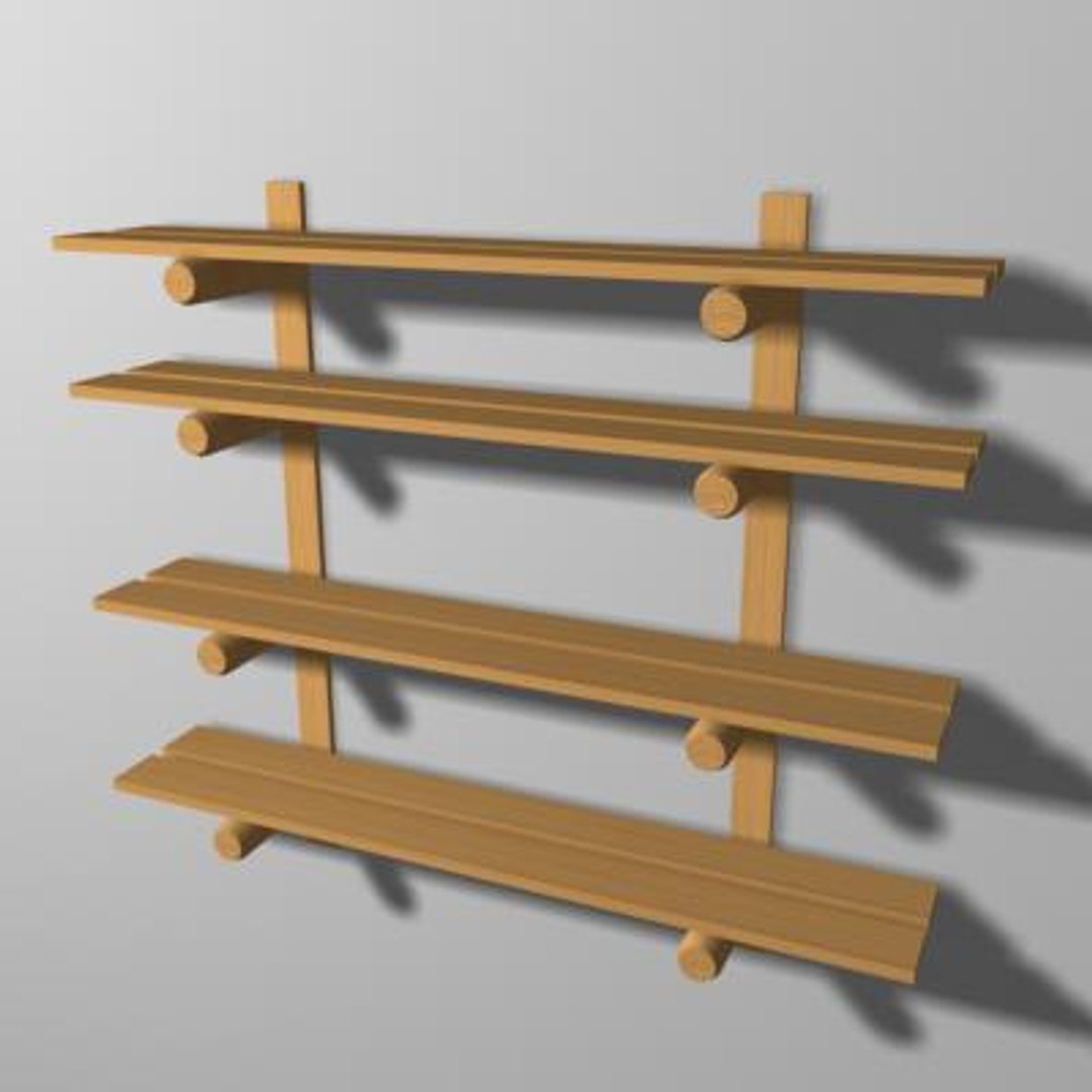 shelf 3d max