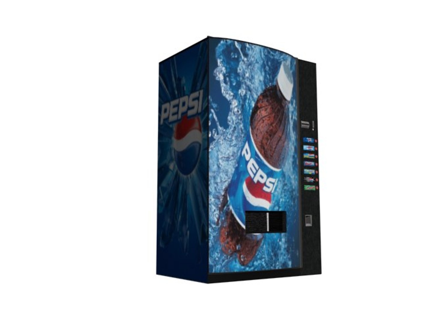 Pepsi Machine 3d Max