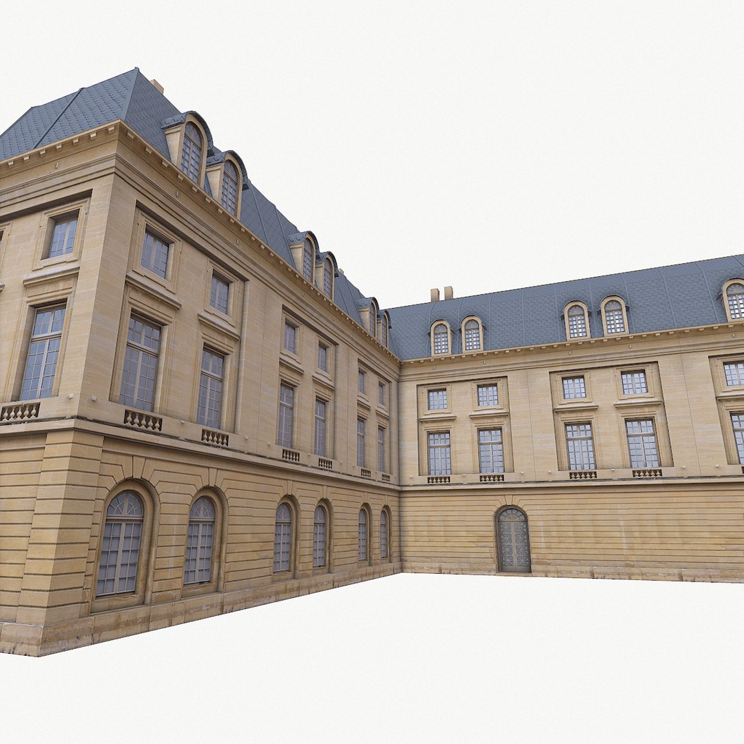 3D Classical Building Model - TurboSquid 1337616