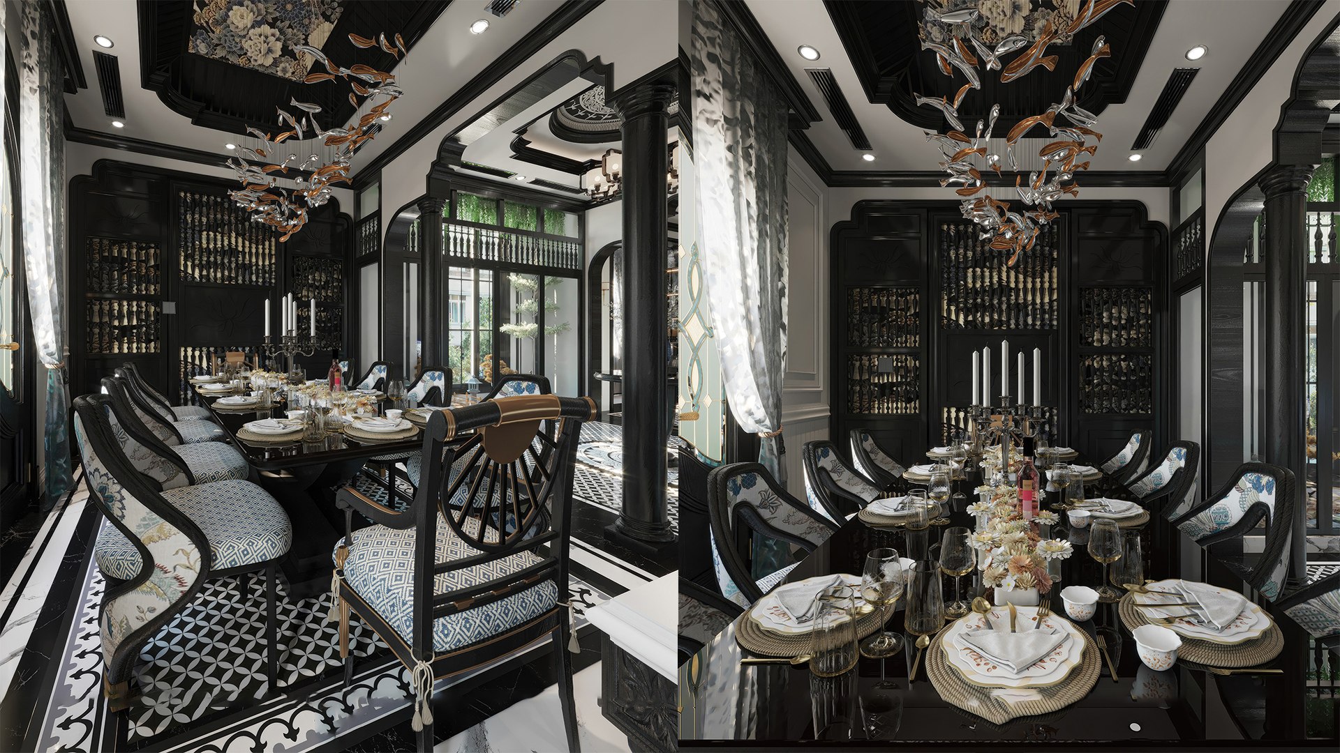 3D House 04 - 1st of Villa 01 - Indochine - HanhCT - MAX FBX OBJ SKP ...