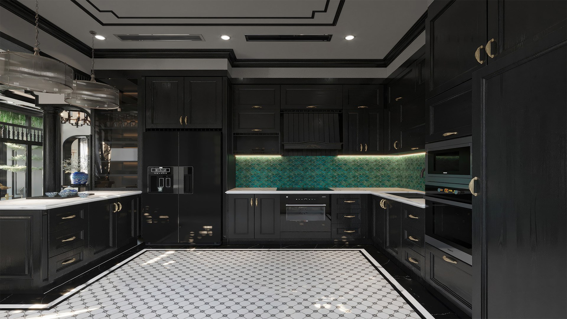 3D House 04 - 1st of Villa 01 - Indochine - HanhCT - MAX FBX OBJ SKP ...
