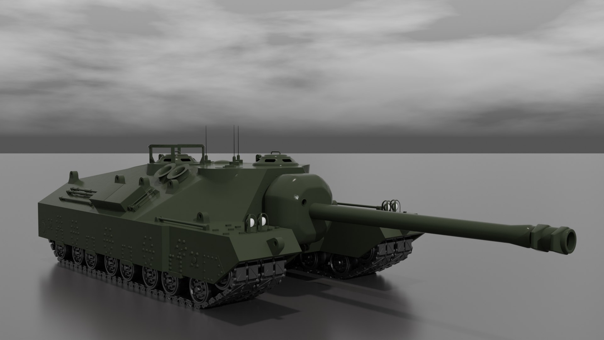 3D Allied Tank - TurboSquid 1611121