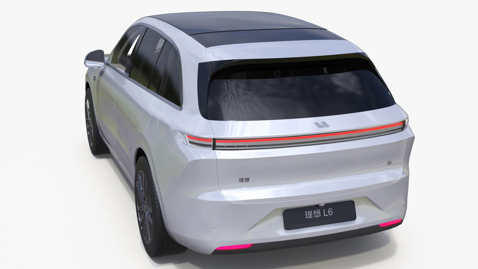 3D LiXiang L6 Pearl White Model - TurboSquid 2296067