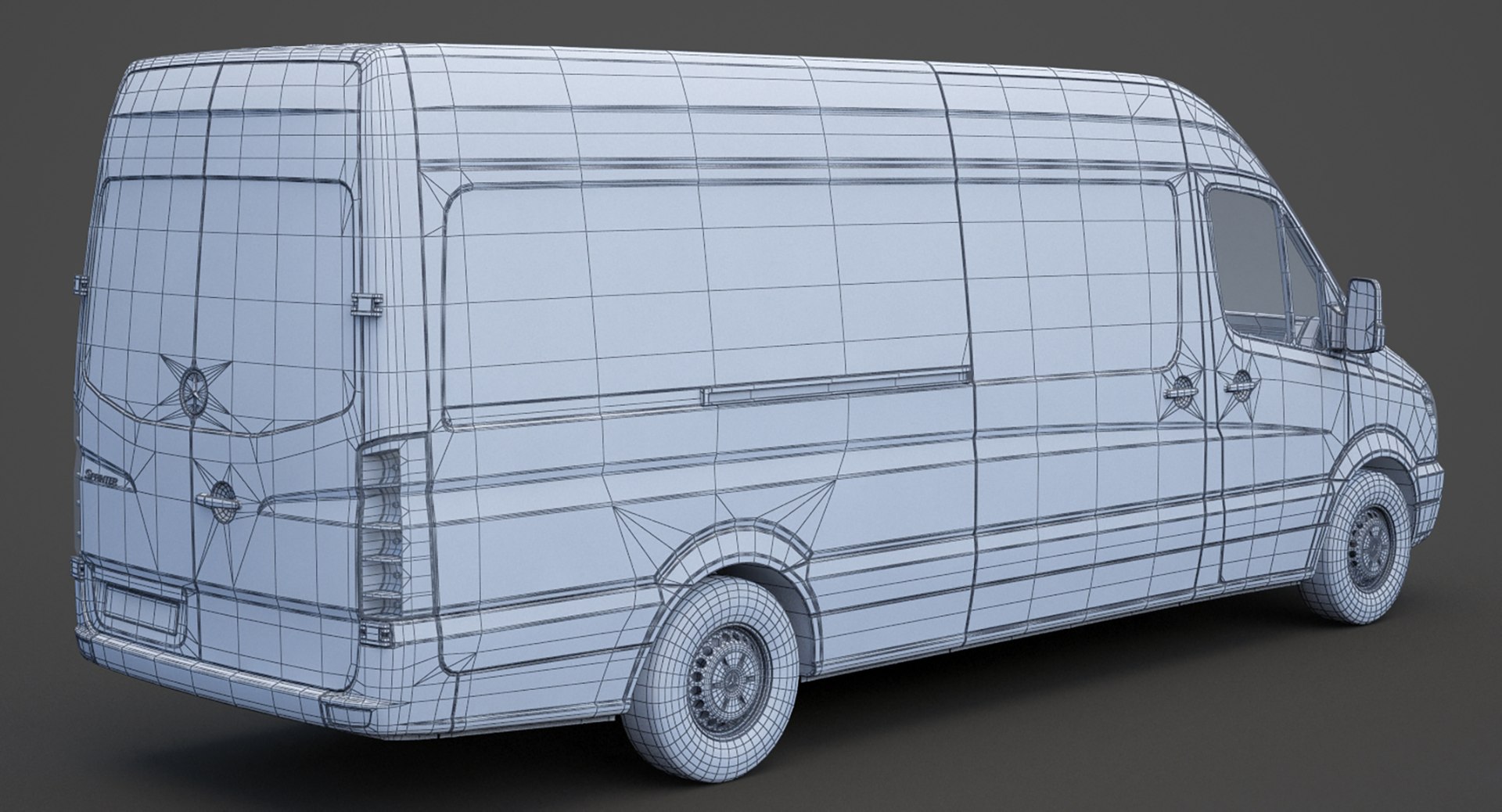 Mercedes-Benz Sprinter 3D Model - TurboSquid 2163352