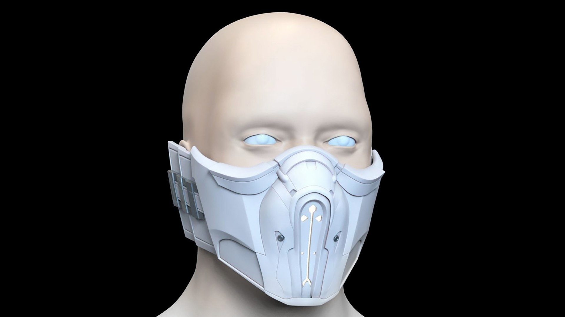 3D Model Mortal Kombat Mask STL 3D Print Files - TurboSquid 2276873