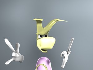 Rayman Raving Rabbids 3D Models for Download | TurboSquid