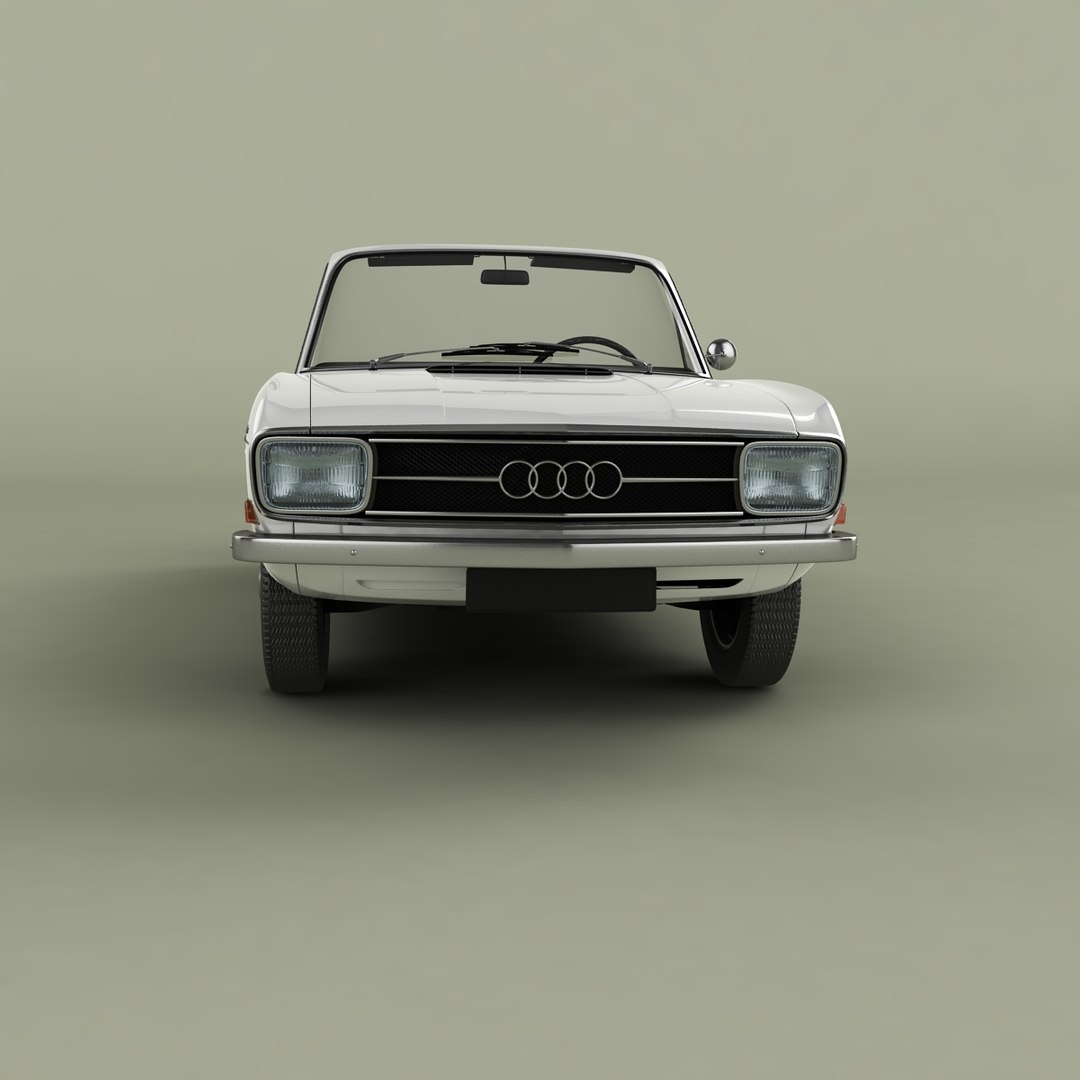 3D 1968 audi super 90 - TurboSquid 1501625