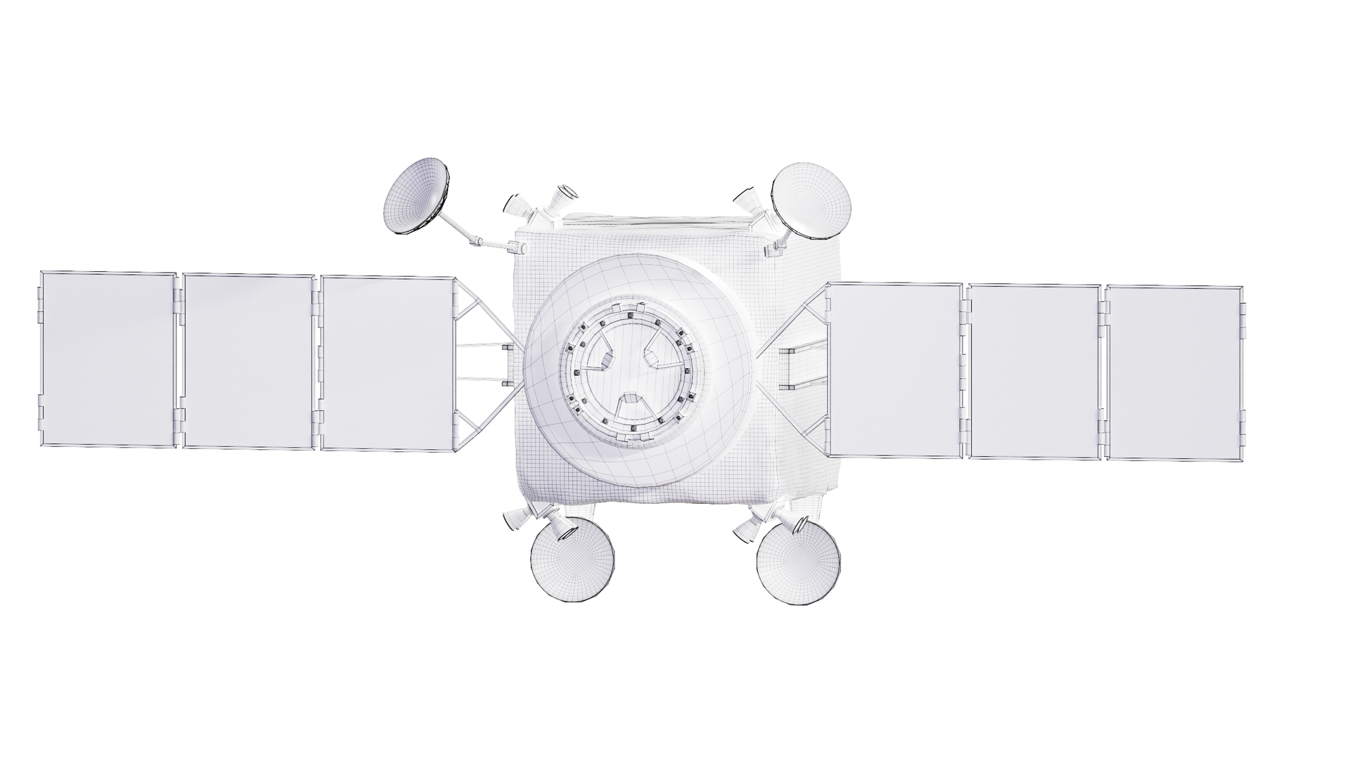 Power Propulsion Element Lunar 3D Model - TurboSquid 1705853