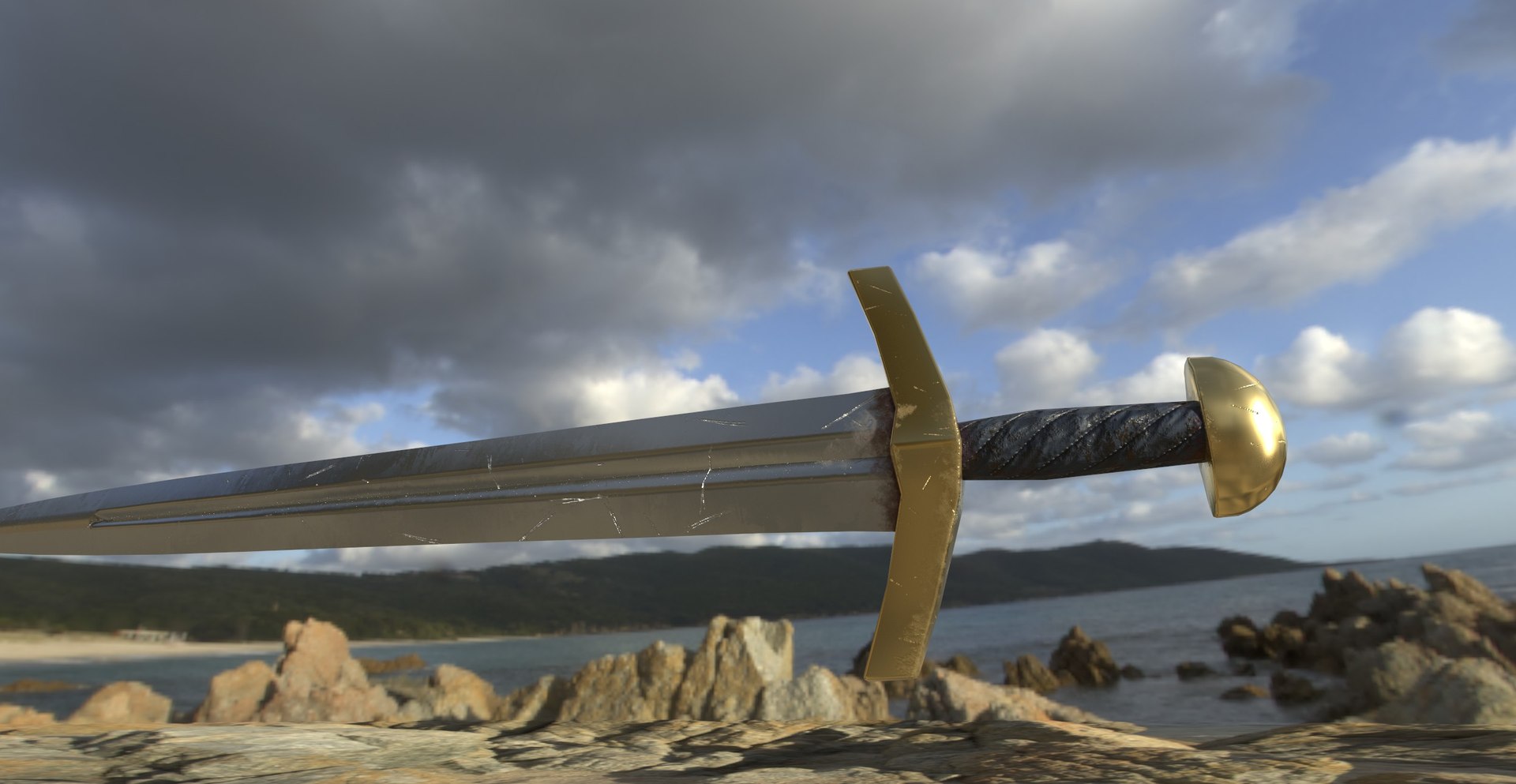 3D Roman Imperial Sword - TurboSquid 2154500