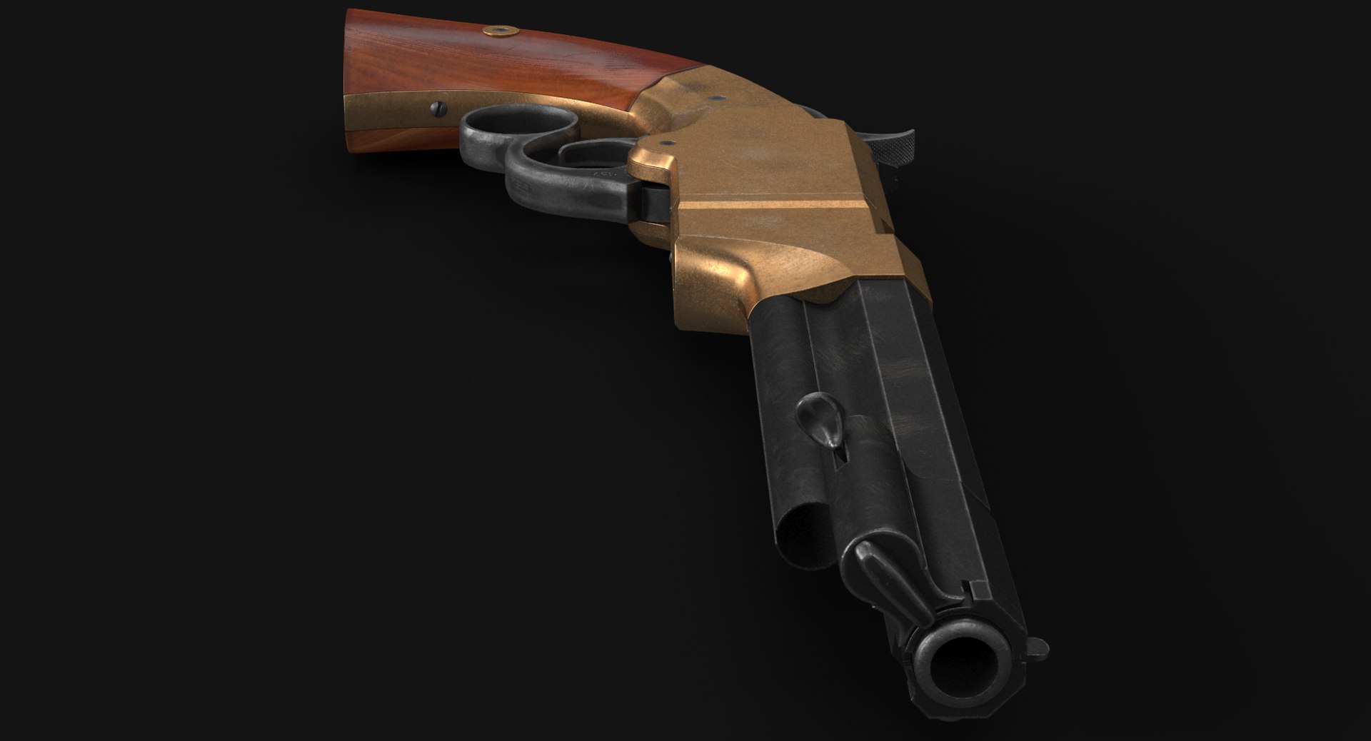 3d Repeating Pistol