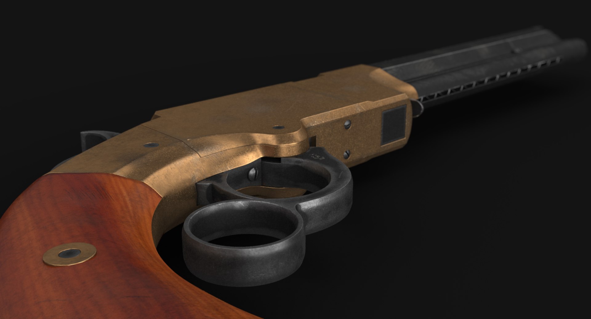 3d Repeating Pistol
